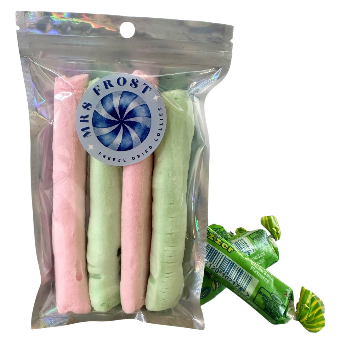 Freeze Dried Fizzy Sticks – Mrs Frost